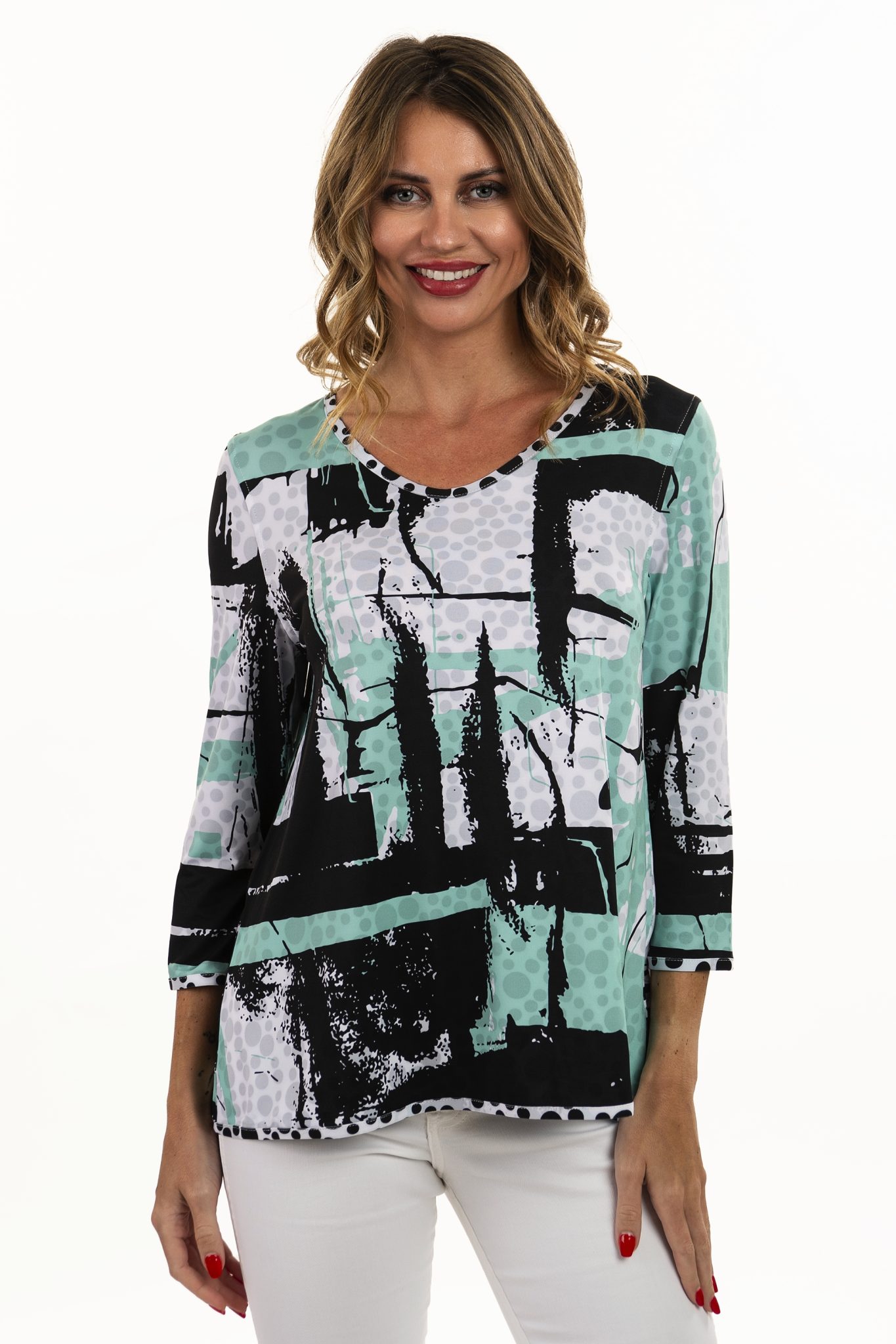 Soft V Neck Top - Fashion Faze